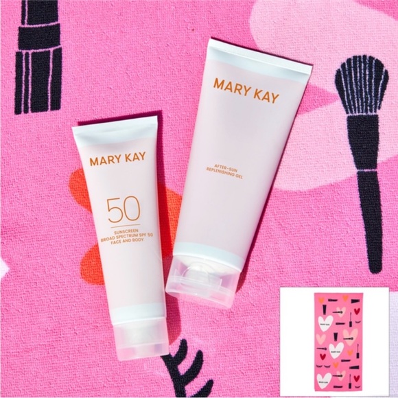 Mary Kay | Skincare | Mary Kay Suncare Set And Beach Towel Bundle ...